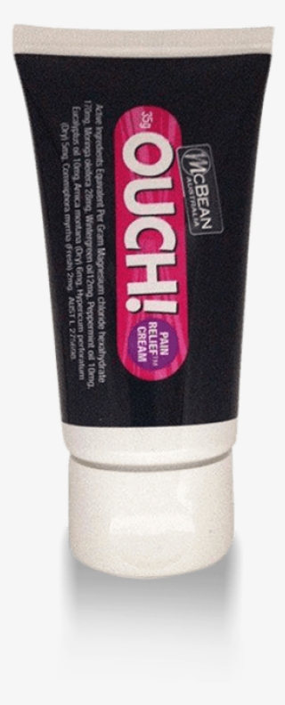 Ouch Pain Relief Cream Tube 35g - Lip Gloss - 643x643 PNG Download - PNGkit