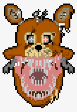 Foxy - Pixel Art - 1200x1200 PNG Download - PNGkit