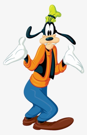Goofy Shrug 2 Disney Addict, Cartoon Characters, Minnie - Goofy Png ...
