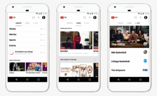 Youtube - Youtube Home Screen On Phone - 889x500 PNG Download - PNGkit