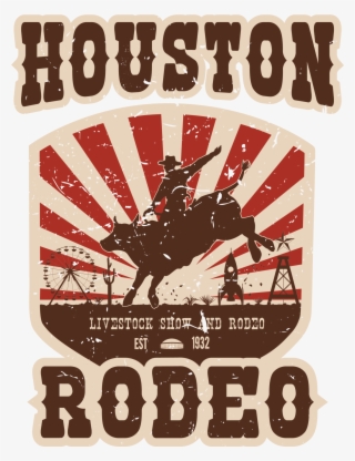 Houston Rodeo Shirt - Poster - 1500x1800 PNG Download - PNGkit