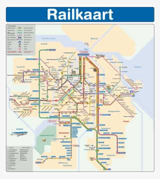 Railkaart Pre 2018 Amsterdam Metro Tram Rail Map - Atlas - 3534x1952 ...