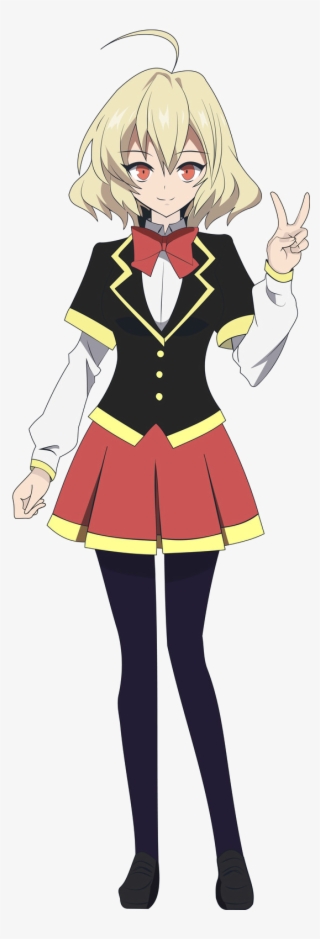 Nio Hashiri - Akuma No Riddle Nio Hashiri Render - 600x1594 PNG ...