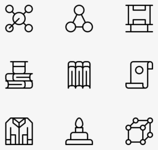 Physics Chemistry - Line Art - 600x564 PNG Download - PNGkit