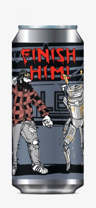 Finish Him - Beer - 472x1024 PNG Download - PNGkit