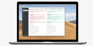 Diffchecker App On A Mac Computer - Operating System - 1070x539 PNG ...