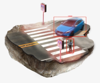 The Company Created The New Smart Pedestrian Crosswalk - 700x539 PNG ...