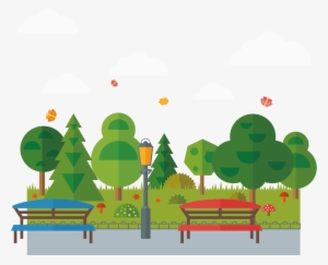 Park Euclidean Vector - Parque Vectores - 897x727 PNG Download - PNGkit