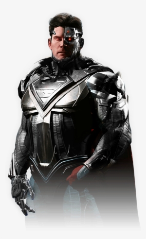 Injustice - Injustice 2 Cyborg Superman - 510x840 PNG Download - PNGkit
