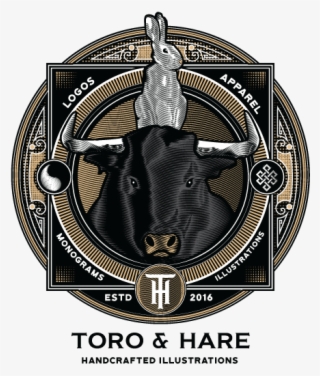 Toro And Hare - Poster - 600x600 PNG Download - PNGkit