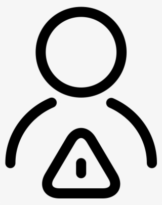 User Warning Icon - Circle - 960x960 PNG Download - PNGkit