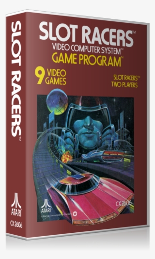 Slot Racers Atari 2600 Game Cover To Fit A Ugc Style - Atari Box Art ...