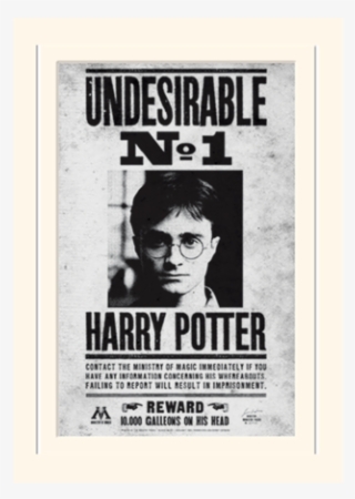 Harry Potter Undesirable No 1 Poster - 528x600 PNG Download - PNGkit