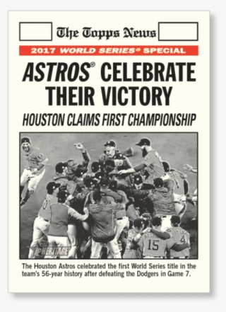 2018 Topps Heritage Houston Astros - Poster - 700x700 PNG Download - PNGkit