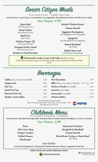 13 Senior Citizen Children - Senior Citizen Menu - 1000x1559 PNG ...