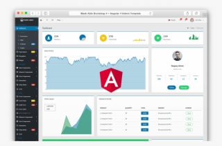 Mash Able Bootstrap Admin Template - Angularjs - 1009x704 PNG Download - PNGkit