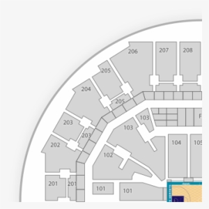 Spectrum Center Seating Chart - 350x350 PNG Download - PNGkit