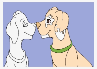 Doggo Love - Dog Yawns - 1400x1000 PNG Download - PNGkit