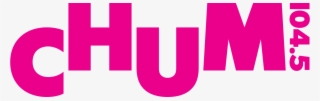 Chum Fm Logo - Chum 104.5 - 1280x405 PNG Download - PNGkit