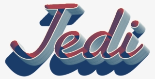 Jedi 3d Letter Png Name - Calligraphy - 1816x540 PNG Download - PNGkit