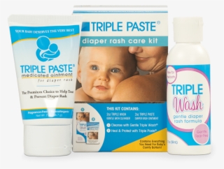 Triple Paste Diaper Rash Care Kit - Cosmetics - 1024x1024 PNG Download ...