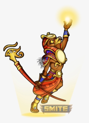 Smite - Chibi-ra - Ra Egyptian God Chibi - 894x894 PNG Download - PNGkit