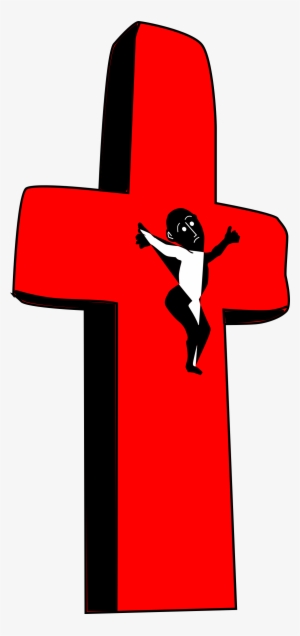 Red Cross Clipart Jesus - Cross - 640x480 PNG Download - PNGkit