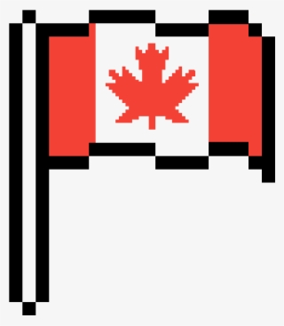 Flag Terraria Video Game Pixel Art - Canada Flag Pixel Art - 961x1105 ...