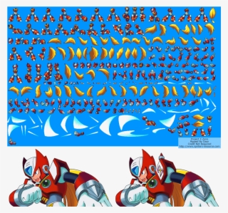 Axl Megaman Sprites - Megaman Exe Sprite Sheet - 442x606 PNG Download ...