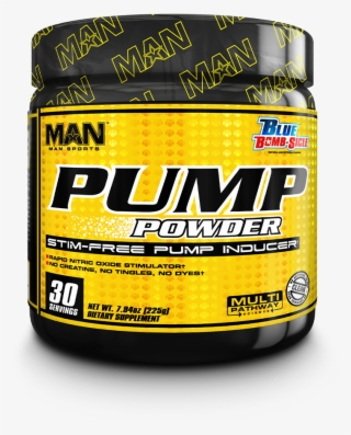 Pump Powder Man Sports Stim Free Pump Pre Workout Png - Fruit ...