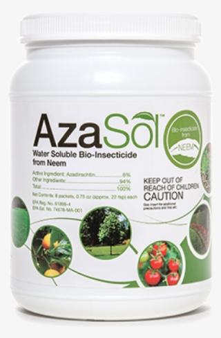 Azasol Container 6 Oz - Insecticide Bio - 800x800 PNG Download - PNGkit
