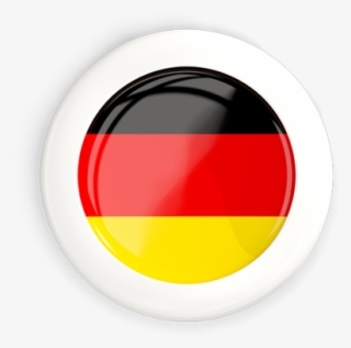 Illustration Of Flag Of Germany - Germany Flag Logo Round - 640x480 PNG ...