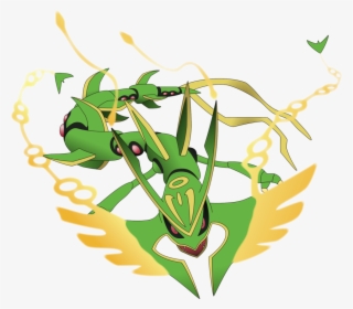 Rayquaza Transparent Mega Png Royalty Free - Pokemon Rayquaza Flying ...