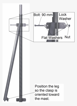 When The Tripod Mast And Legs Are Completely Assembled, - Poster ...