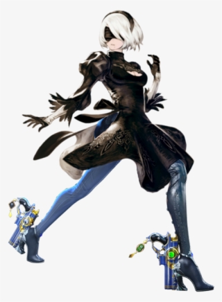 It's 2b From Nier - Nier Automata 2b Icons - 500x707 PNG Download - PNGkit