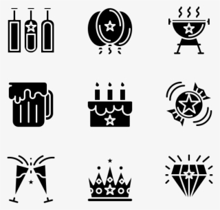 Party Night - Emblem - 600x564 PNG Download - PNGkit