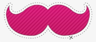 Mostacho Sticker - Cut Out Moustache - 1024x457 PNG Download - PNGkit