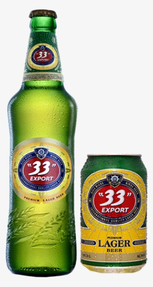 33-bottle - 33 Export Beer - 266x500 PNG Download - PNGkit