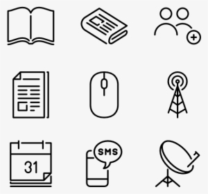 Communication And Media - Journalism Icon - 600x564 PNG Download - PNGkit