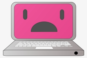 Notebook Clipart Pink - Computer Cartoon Pink - 2400x1600 PNG Download ...