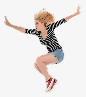 Ftestickers Girl Jump - Girl Jump - 480x568 PNG Download - PNGkit