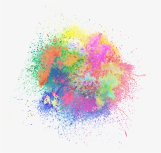 Colorburst Sticker - Circle - 1024x1024 PNG Download - PNGkit