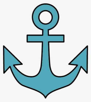 Icon Blue Transprent Png - Jangkar Icon - 625x624 PNG Download - PNGkit