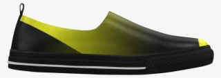 Yellow Triangle Gradient Shoe Apus Slip-on Microfiber - Slip-on Shoe ...