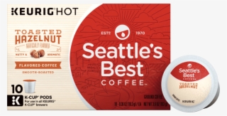 Toasted Hazelnut K-cups - Seattle's Best Coffee K Cups - 1446x738 PNG ...