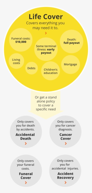 Life Cover Covers You For Death, Terminal Illness, - Circle - 788x1642 ...