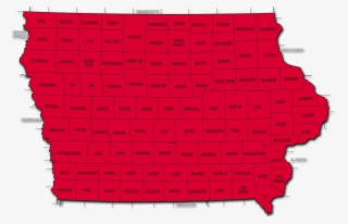 Iowa State Radon Map - Radon Color - 2400x1500 PNG Download - PNGkit