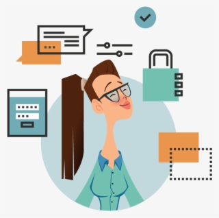 Charachters Marketers Square Nostalgic - Cartoon - 1501x776 PNG ...