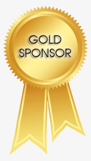 Gold Sponsor - Award Gold Ribbon Png - 294x504 PNG Download - PNGkit