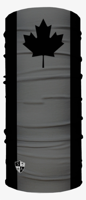 Blackout Canada Flag - Canada Face Shield - 1000x1000 PNG Download - PNGkit